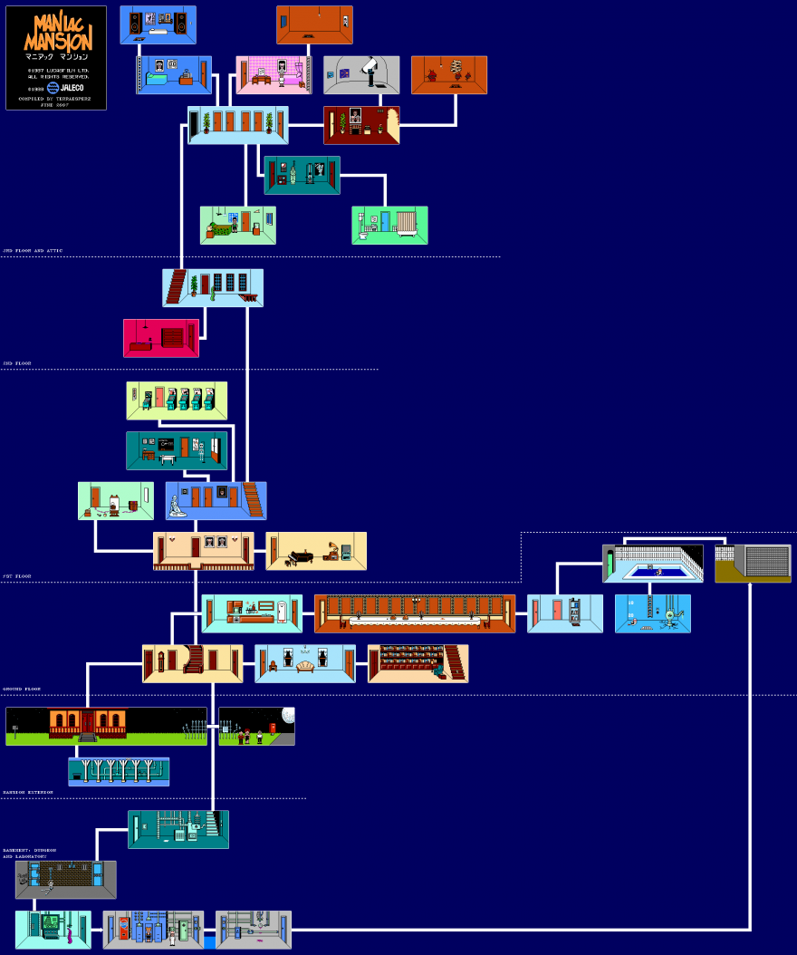 The Monday Map: Video Games maps - Hejorama