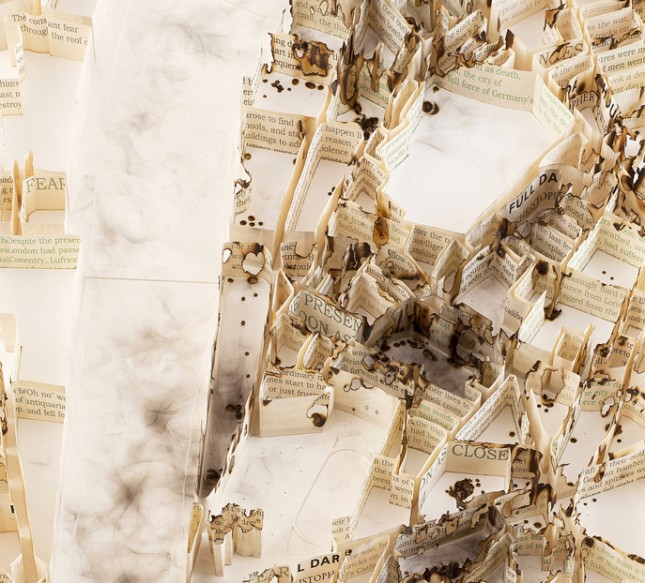 The Monday Map: Matthew Picton’s map sculptures - Hejorama