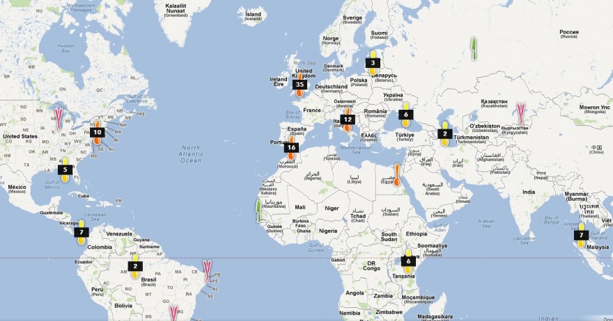 The Monday Map: Typographic Topography - Hejorama